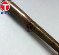 China C10200 Cold Drawn Alloy Steel Pipe Low Fin Tube For Boiler And Heat Exchange for sale