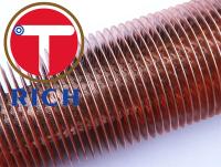 China C10200 Cold Drawn Seamless Low Fin Tube for Heat Exchanger for sale