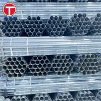 China BS 1387 Standard Q195 SS400 Welded Galvanized Steel Tube in Round Shape for Structural Applications for sale