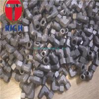 China Carbon Steel Tube Machining Thread Elbow Connector TCT06-02R For Oiled Tubes for sale