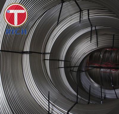 China Welded Round Stainless Steel Tubing Coil ASTM A249/A269 For Beer Drinks Evaporator for sale