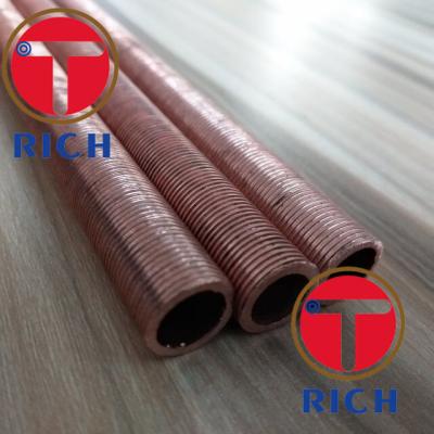 China Copper Embedded Max 12m C10200 Low Fin Tube for sale