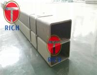China GrB Cold Formed Square Structural Steel Pipe Seamless Plain End Protector ASTM A500 for sale