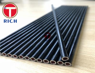 China Double Wall Bundy Automotive Steel Tubes For Brake System SAEJ526 Nylon / Galfan Coating for sale