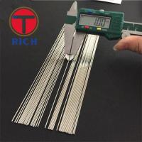 China 304 316 Stainless Steel Capillary Tube Thin Diameter Round Shape For Food Industry for sale