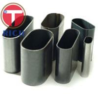 China Flat Sided Elliptical Welded Carbon Steel Pipe Oiled Surface High Strength for sale