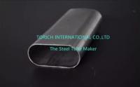 China Large Caliber Seamless Welded Pipe Od 4 - 1200mm Carbon Flat Elliptical Oval Steel Tubes for sale
