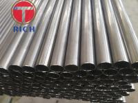 China Small Diameter Welded Steel Tube Stainless Steel Pipe Round Shape 4 - 12m Length for sale
