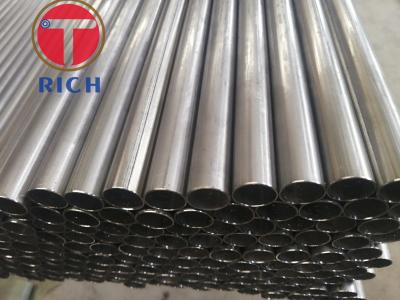 China Small Diameter Welded Steel Tube Stainless Steel Pipe Round Shape 4 - 12m Length for sale