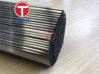 China Round Shape Seamless Steel Tube Precision Cut Capillary Tube Silver Color for sale