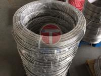 China ASTM 304L 316L 2205 2507 825 625 Stainless Steel Coil Tube for sale