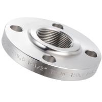 China 316Ti Pipe Fittings Stainless Steel Threaded Flange DIN2630WN for sale