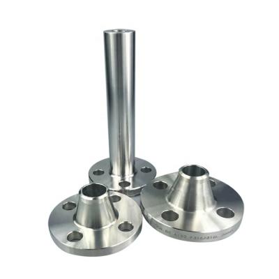 China 316Ti Long Welding Neck Flange Stainless Steel Pipe Fittings for sale