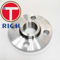 China Carbon Stainless Steel Threaded Flat Face Flange RF Connect for sale
