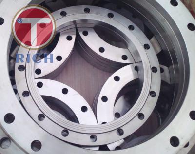 China Oiled  Treatment ASME B16.5 Flat Face Flange Zinc Plated for sale