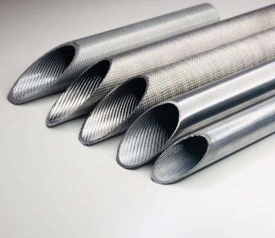 China Threaded Seamless TA2 Titanium Tube For Evaporator for sale
