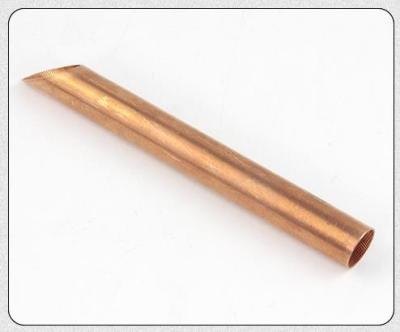 China Low Fin Inner Grooved Copper 750mm Heat Exchanger Tubes for sale