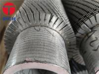 China High Frequency Welded Spiral JIS Aluminium Finned Tubes for sale