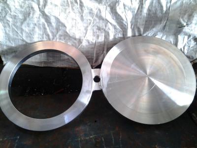 China Blind Plate Supporting Fixing Tubular OD6MM Heat Exchanger Tube Sheet Figure 8 for sale