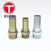 China Nipple Plug Bspt Npt Thread Cnc Machining Brass Parts for sale