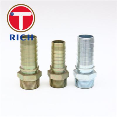 China Nipple Plug Bspt Npt Thread Cnc Machining Brass Parts for sale