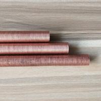 China Finned Copper Pipe For Heat Exchanger And Air Cooler for sale