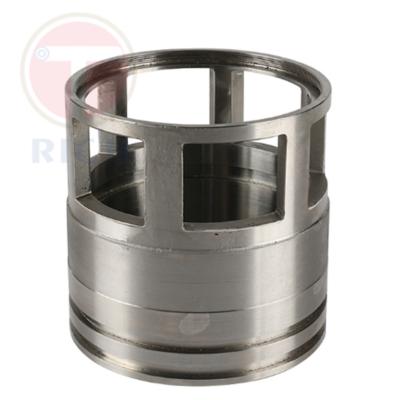 China CNC Machining Lathing Tractor Valve Part For Oil Station Pipe Stainless Steel for sale