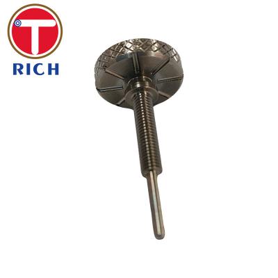 China Steel Cnc Machining Parts 1045 / 1020 For Adjusting Bolt Knurled Knob for sale