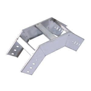 China Customized Carbon Steel Galvanized Electrical Ladder Type Cable Tray Length 2m 6m for sale