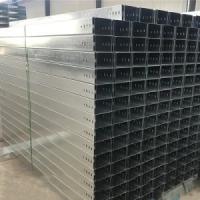China Length 2m 6m or According to Requirements Hot-Dipped Galvanized Large Span Channel Cable Tray 100x200mm for sale