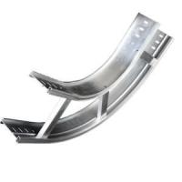 China 25mm 300mm Side Rail Height Galvanized Aluminum and Magnesium Ladder Cable Tray with Hole for sale