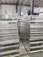 China Width 50mm 1200mm Electro-Galvanized Trough Cable Tray Corrosion Resistance Included for sale