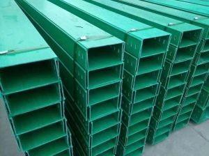 China High Strength Fiberglass Reinforced Plastic Cable Tray for Side Rail Height 25mm 300mm for sale