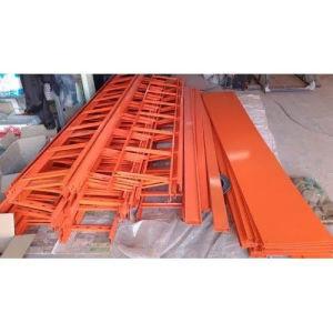 China Carbon Steel Electrostatic Powder Coated Ladder Cable Tray Max.Working Load 100-400kgs for sale