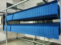 China 200x600mm Powder Coated Colorful Mild Steel Cable Tray Sizes for Optimal Organization for sale