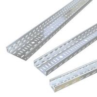 China Length 2m 6m High Strength Corrosion Resistant Stainless Steel Perforated Cable Tray C1-100X200 for sale