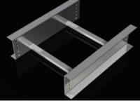 China Step Type Cable Tray Hot DIP Galvanized Ladder Type with 25mm 300mm Side Rail Height for sale