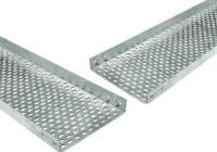 China Lightweight and Durable Construction Aluminum Alloy Perforated Cable Tray for Long-Term for sale