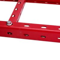 China T1-200x600 Steel Support Cable Tray with 1.0-3.0mm Thickness and Powder Coating for sale