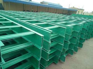 China Width 50mm 1200mm High Strength FRP Cable Tray T1-200x600 for Heavy-Duty Applications for sale
