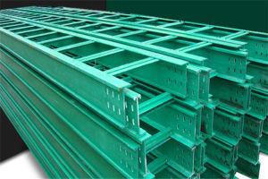 China 2m 6m Length High Strength Fiberglass Cable Tray Ladder with Corrosion Resistance for sale