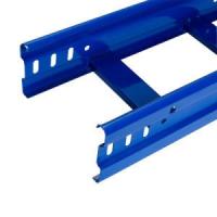 China Side Rail Height 25mm 300mm Powder Coated Ventilated Type Cable Tray for sale