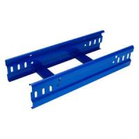 China 200x600mm Colored Powder Coated Perforated Cable Tray for Neat Cable Organization for sale