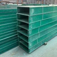 China Flexible Fiberglass Reinforced Plastic Trough Cable Tray for Different Cable Sizes for sale