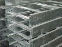 China Max.Working Load According to Size Custom Size Aluminum Alloy Ladder Type Cable Tray for sale