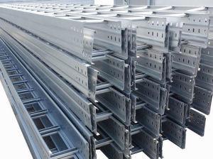 China Stainless Steel Ladder Type Cable Tray for Side Rail Height 25mm 300mm Requirements for sale