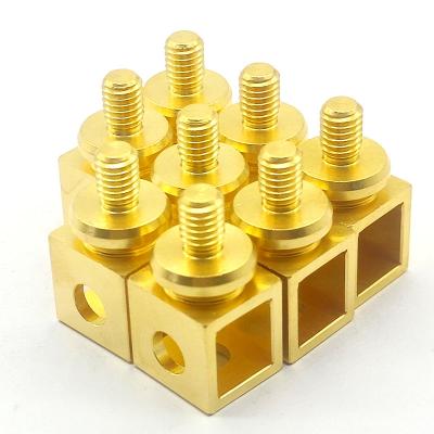 China Precision CNC Turned Brass & Aluminum Parts 6061 6063 Materials with ISO9001 Certification for sale