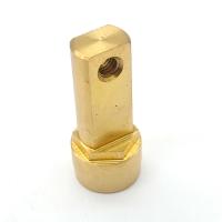 China Custom Copper CNC Turning Wheel Hex Sleeve Adapter - H59/H62 Brass Coupling with ISO-Certified Precision for sale