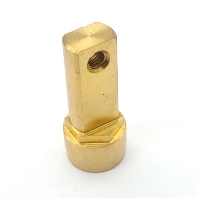 China Custom Copper CNC Turning Wheel Hex Sleeve Adapter - H59/H62 Brass Coupling with ISO-Certified Precision for sale