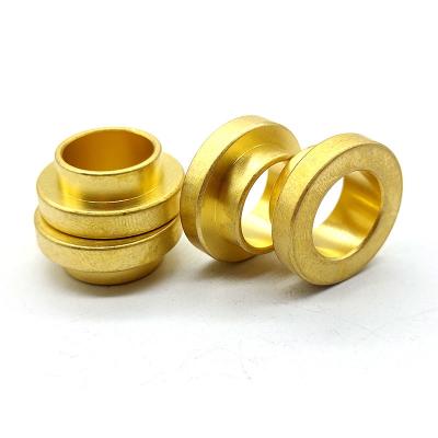 China Custom H59 H62 Brass CNC Machining Parts Precision Copper Components 0.01mm Tolerance for sale
